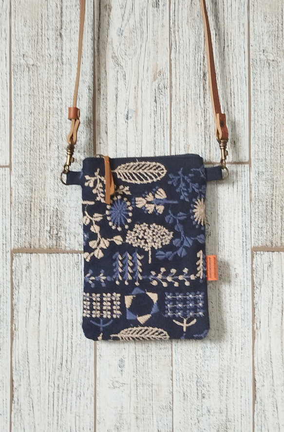 点と線模様製作所※ yasou野草 スマホショルダー(送料無料） スマホポシェット・スマホポーチ 京都あおい Collection 通販 ...