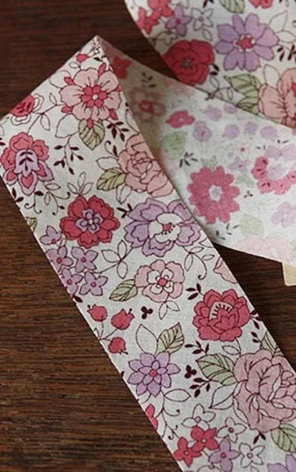 YUWA バイヤス/バイアス 幅4cm ピンクパープル yuwabias-1 (3m単位） 生地 chibichibikitchen素材店 通販 14290484｜Creema(クリーマ)