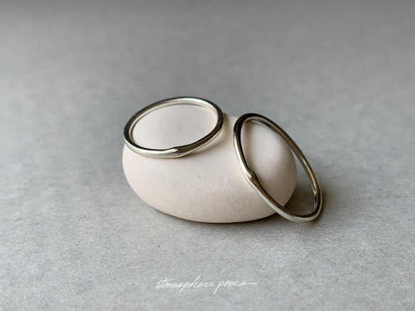 【SV925】まる: Ring 指輪・リング atmospherepeace 通販 14485854｜Creema(クリーマ)