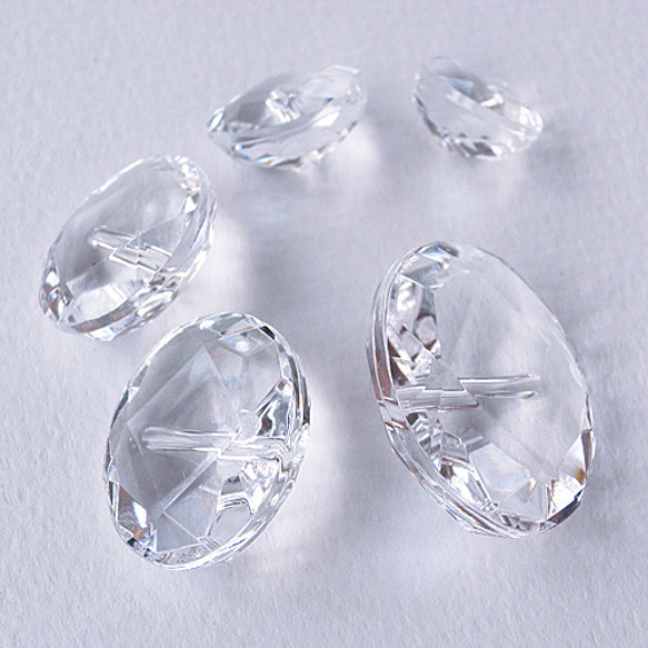 【在庫限定】透明ボタン10038148(AC-1335)サイズを選択頂けます ボタン ヒント 通販 14504261｜Creema(クリーマ)