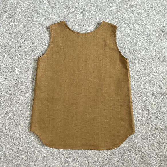 手作り。マスタードイエロー。ベスト ベスト Addition X Addition 通販 14504420｜Creema(クリーマ)