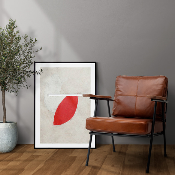 ヴィンテージアートポスター、抽象画、アブストラクト、ミニマムスタイルのインテリアに、新築のお祝いにも【K-0111】 絵画 Posters ...