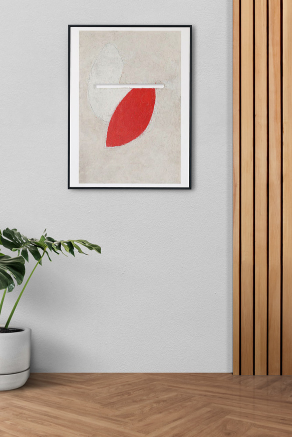 ヴィンテージアートポスター、抽象画、アブストラクト、ミニマムスタイルのインテリアに、新築のお祝いにも【K-0111】 絵画 Posters ...