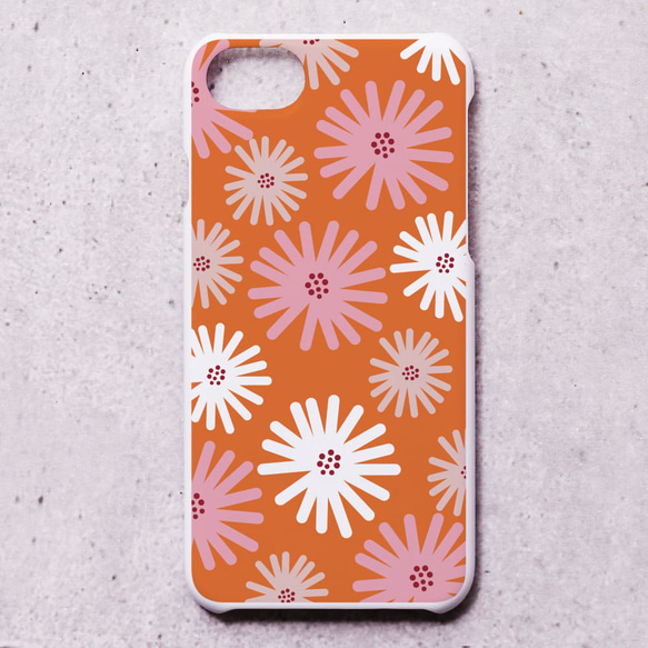 Android one s8 ケース Android one s6 カバー Androidケース 花柄 手書き かわいい スマホケース・カバー pochill 通販 14511154 ...