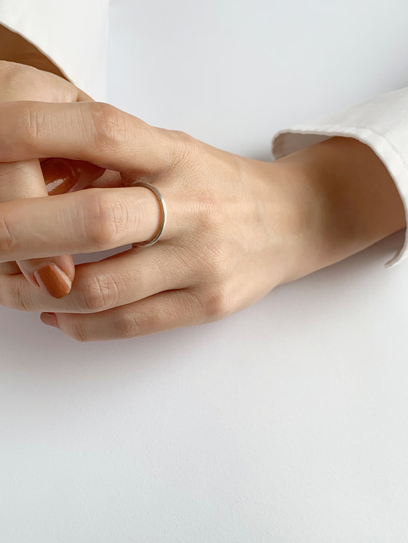 【SV925】Yours_Round: Ring(1.5mm) 戒指 atmospherepeace 的作品｜Creema 14522745