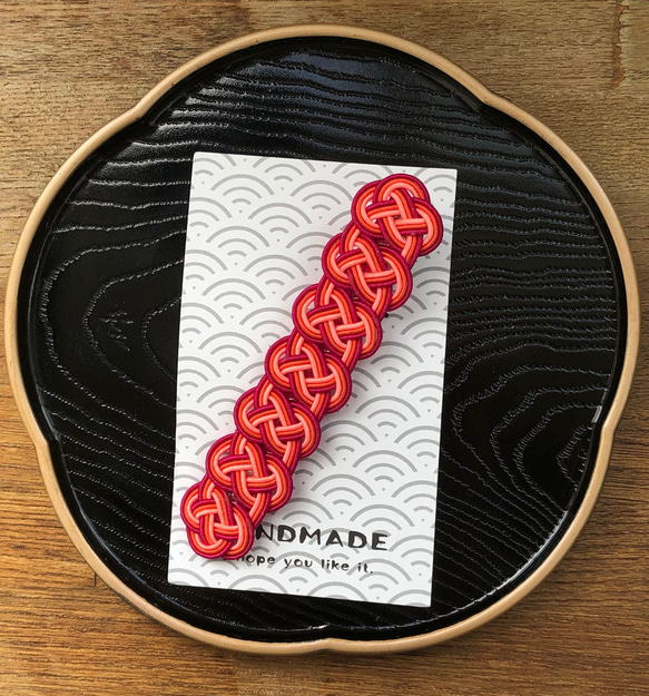 一つ持ってると便利！水引の粋なやっとこピン:まっかな秋 ヘアクリップ・バナナクリップ こあ coa’s mono 通販 14525219 ...