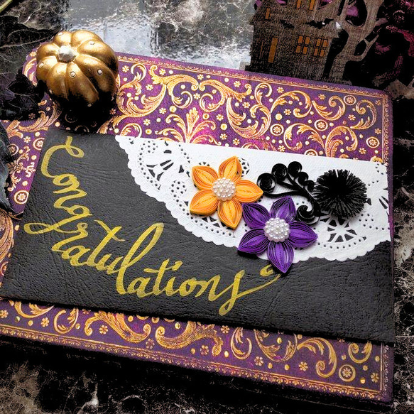 現金や商品券を入れて贈ってね♪お祝い袋＊ダーク&ゴシック ハロウィンカラー ぽち袋・お年玉袋 Kino A（きのあ 通販 14528399 ...