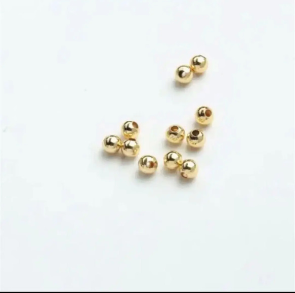 新商品 最安値 14kgf スムースラウンドビーズ 2mm 10個 穴あき 3mm 4mm 5mm 金具・チェーン simplemade 素材販売 通販 14536507｜Creema(クリーマ)
