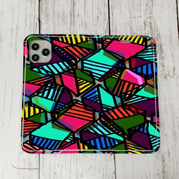 スマホケース16 期間限定 iphone 手帳 おしゃれ カラフル幾何学 アイフォン iface iPhoneケース・カバー あーもんど 通販 ...