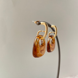 【Raysis Tokyo】べっ甲アクリルコロンピアス 秋色ピアス 秋冬新作2022 ピアス（スタッド・一粒） Raysis Tokyo 通販 ...