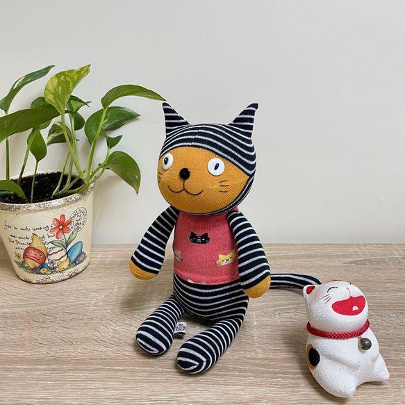 I'm Meow/Doll/Sock Doll/Cat 黄色い顔 ぬいぐるみ Wanjuparadise宛茱樂園 通販 14547482 ...