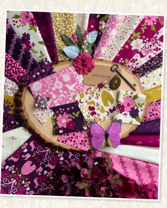 moda Wild Meadow 42枚セット 生地 キルトスタジオ little kiss 通販 14559637｜Creema(クリーマ ...