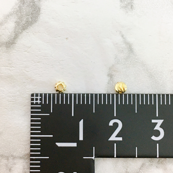 新商品 14kgf デザイン ラウンドビーズ 3mm 内径1.2mm 10個 金属アレルギー対応 素材 ハンドメイド ビーズ 14kgf素材専門店コウラン 通販 14582904｜Creema ...