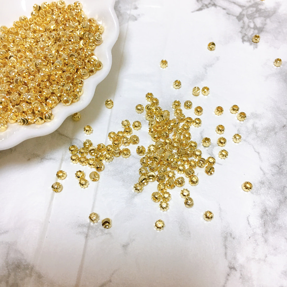 新商品 14kgf デザイン ラウンドビーズ 3mm 内径1.2mm 10個 金属アレルギー対応 素材 ハンドメイド ビーズ 14kgf素材専門店コウラン 通販 14582904｜Creema ...