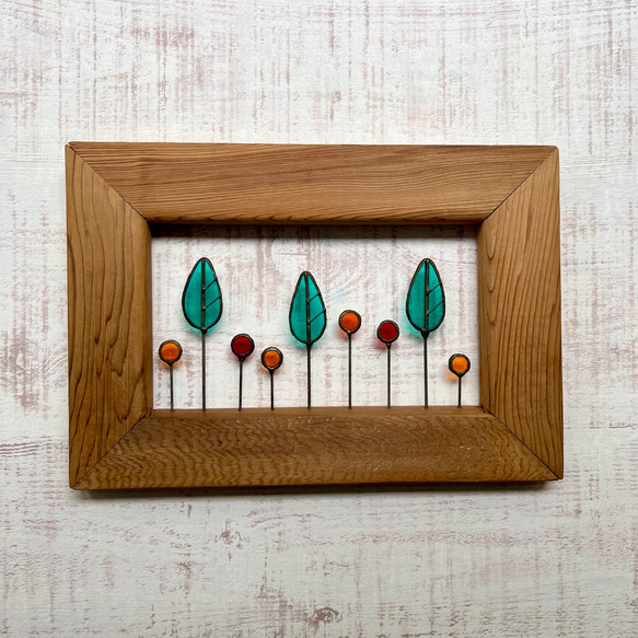 botanical glass （ promenade ) 立体・オブジェ Glass Studio Moteko 通販｜Creema ...