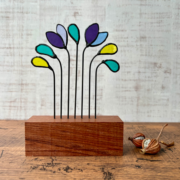 botanical glass ( bloom ) 立体・オブジェ Glass Studio Moteko 通販 14593343 ...