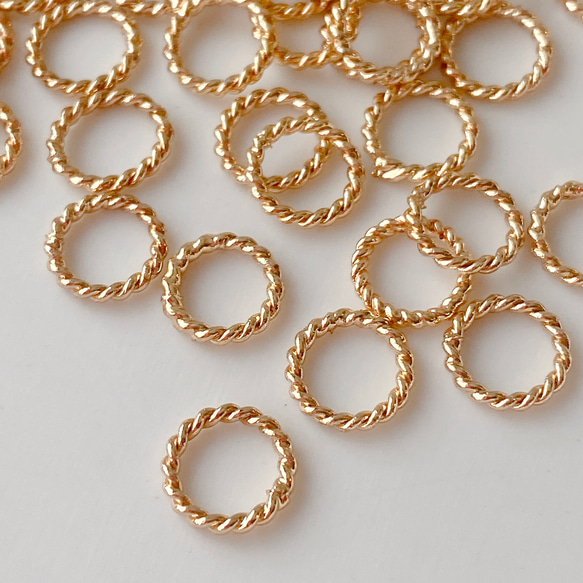 【14kgf】クローズ ツイスト マルカン 8mm 10個 ピアス パーツ 素材 アレルギー対応 ハンドメイド 金具・チェーン NaNa PartsShop 通販 14596925 ...