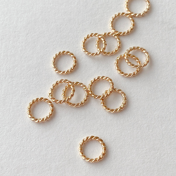 【14kgf】クローズ ツイスト マルカン 8mm 10個 ピアス パーツ 素材 アレルギー対応 ハンドメイド 金具・チェーン NaNa PartsShop 通販 14596925 ...