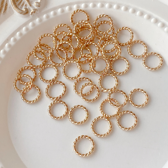 【14kgf】クローズ ツイスト マルカン 8mm 10個 ピアス パーツ 素材 アレルギー対応 ハンドメイド 金具・チェーン NaNa PartsShop 通販 14596925 ...