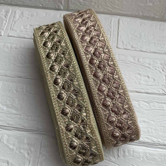 インド刺繍リボン リボン・テープ 夢みぃ 通販 14616446｜Creema(クリーマ)