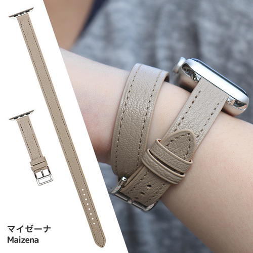 山羊革 ダブルツアー 二重巻き アップルウォッチ Apple Watch 山羊革 ダブルツアー 二重巻き アップルウォッチ Apple Watch