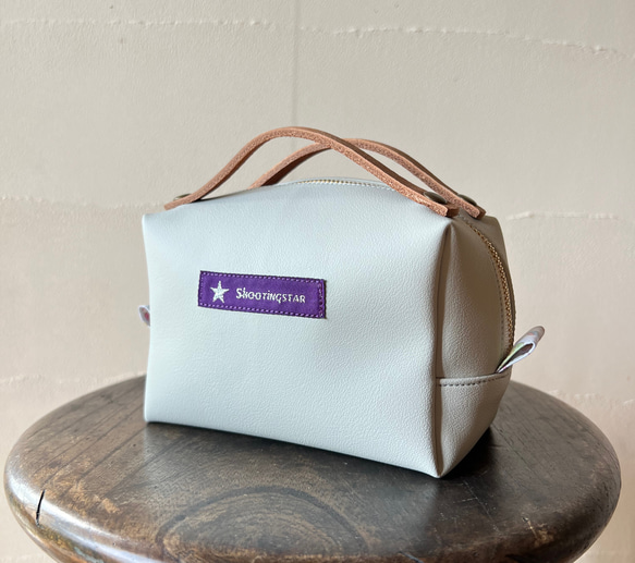 【10】②お出かけポーチミニ⭐️リバティ⭐️グレーカラー ポーチ mayu流星 通販｜Creema(クリーマ)