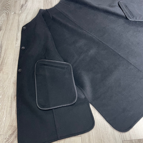 卒業&入学 オールハンド仕上げ♡あったかウールリバージレ 黒 卒業&入学 オールハンド仕上げ♡あったかウールリバージレ 黒