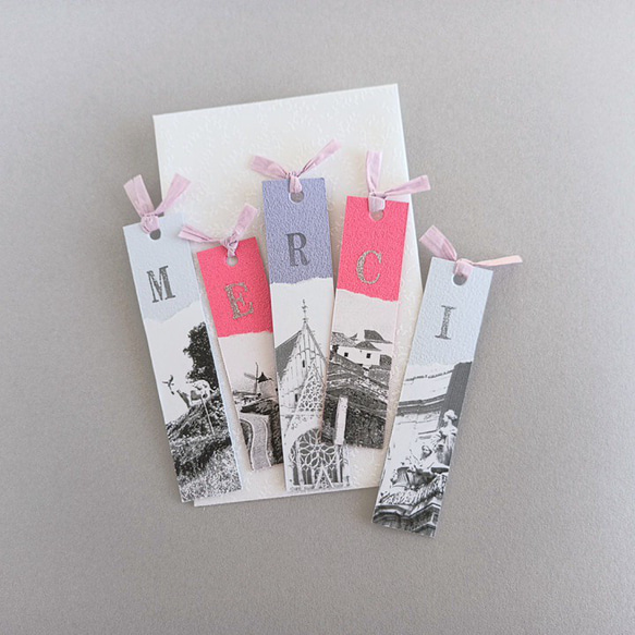 Stick card_Merci メッセージカード S-mail 通販 14640109｜Creema(クリーマ)