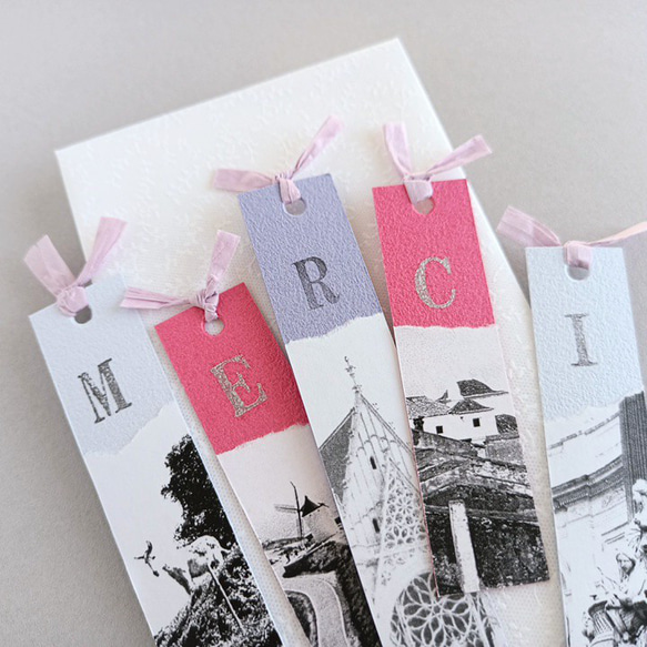 Stick card_Merci メッセージカード S-mail 通販 14640109｜Creema(クリーマ)