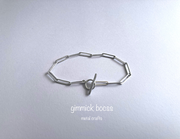 【一点もの】チェーンブレスレット ブレスレット gimmick bocss 通販 14651237｜Creema(クリーマ)