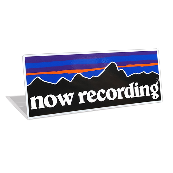 now recording マグネットステッカー ドラレコ ドライブレコーダー 雑貨・その他 Tama 通販 14661347｜Creema ...