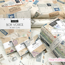 USAコットン moda BON VOYAGE 25枚セット 生地 ハートフルバザール 通販｜Creema(クリーマ)