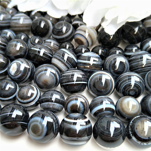 特価!! 天然石 天眼石 黒系 チベットアゲート ※大きさ選択『6mm 特価!! 天然石 天眼石 黒系 チベットアゲート ※大きさ選択『6mm