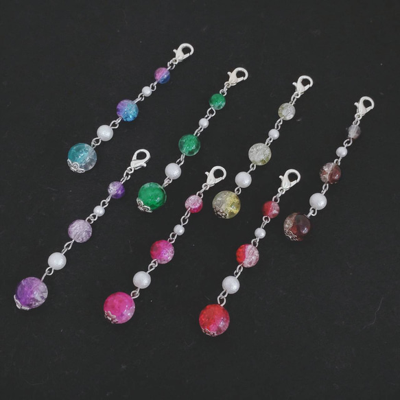 カラフルに揺れるLvar. マスクチャーム＆アクセサリー その他アクセサリー osaen 通販 14731535｜Creema(クリーマ)