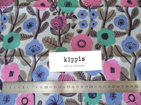 Kippis オックスプリント 110cm巾x50cmカット（ブルー KPOK-41B） 生地 kijikatte 通販｜Creema(クリーマ) 14736834