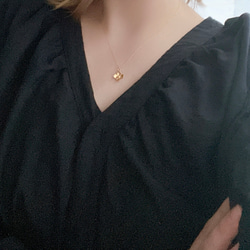 送料無料【24KGP（SV925）/14kgf】花フラワー ネックレス（40cm） ネックレス・ペンダント BENIR Accessoires 通販 14742442｜Creema(クリーマ)