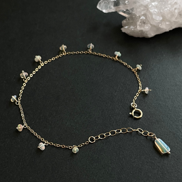 14kgf オパール ブレスレット ブレスレット Diary 通販 14748051｜Creema(クリーマ)