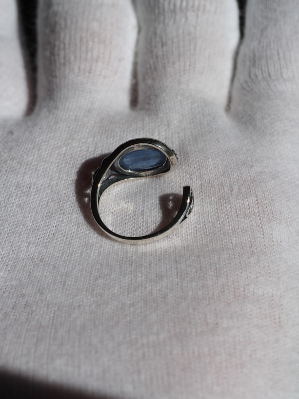 再販 カイヤナイト10 S925ピンキー＆ファランジリング 指輪・リング ケロリン堂 通販 14749060｜Creema(クリーマ)