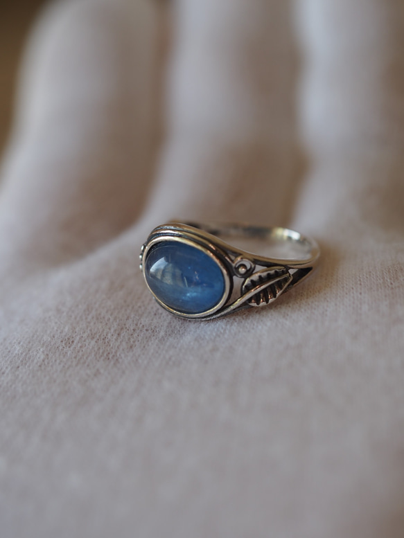 再販 カイヤナイト10 S925ピンキー＆ファランジリング 指輪・リング ケロリン堂 通販 14749060｜Creema(クリーマ)