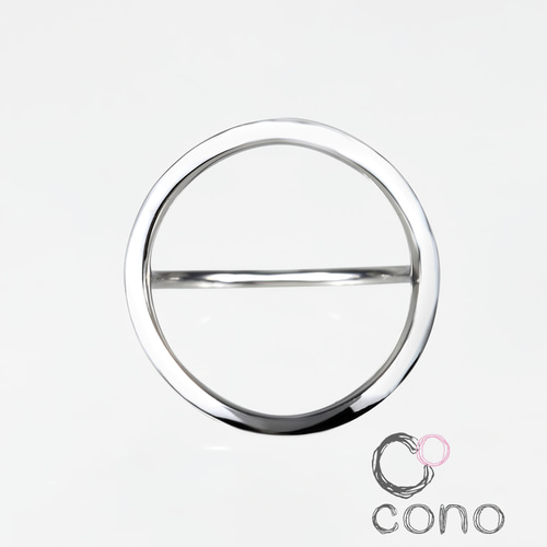 Pt900)輪っかの乗っかったリング 指輪・リング cocono jewelry Pt900)輪っかの乗っかったリング 指輪・リング cocono jewelry