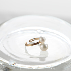 14kgf-W pearl small ear cuff イヤーカフ A.N 通販 14752135｜Creema(クリーマ)
