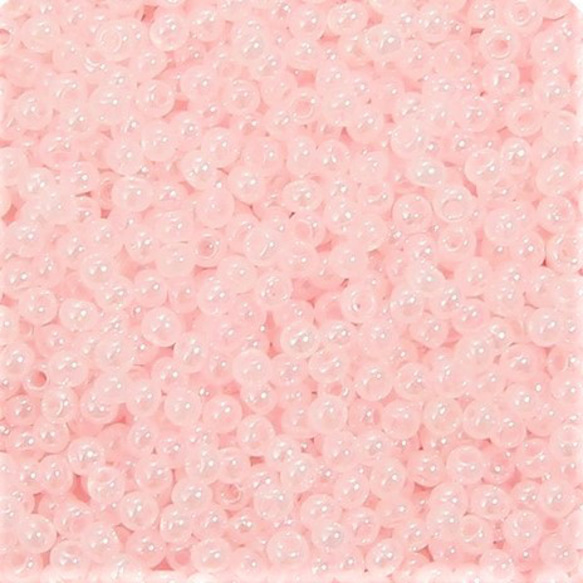 No6.約1350個/10g ♡丸小 ラウンドガラスビーズ ☆透き ライン パール感 ビーズ TORAKOYA♡雑貨 通販｜Creema(クリーマ)