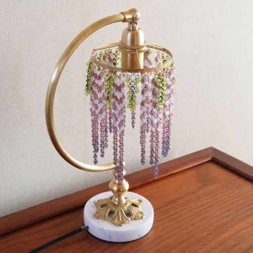 藤の花のランプ スタンドライト・テーブルランプ Heart Bouquet 藤の花のランプ スタンドライト・テーブルランプ Heart Bouquet