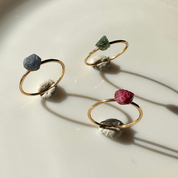 creema限定 クリスマスコフレ 14kgfリングセット 9号 ピアス（スタッド・一粒） kag 通販 14920060｜Creema(クリーマ)