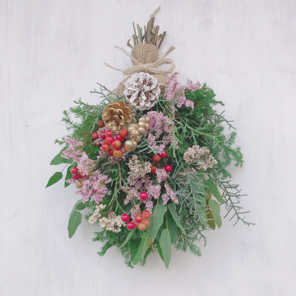 クリスマス スワッグ B スワッグ marutomi 通販｜Creema(クリーマ) 14953634