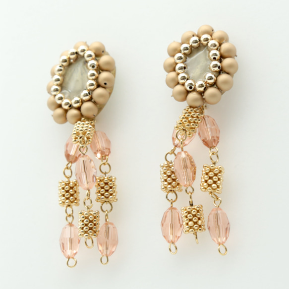 HIZEN5 ACCESSORIE ソワメメモデル イヤリング 【TAKEO】 イヤリング・ノンホールピアス HIZEN5 通販 14976583｜Creema(クリーマ)