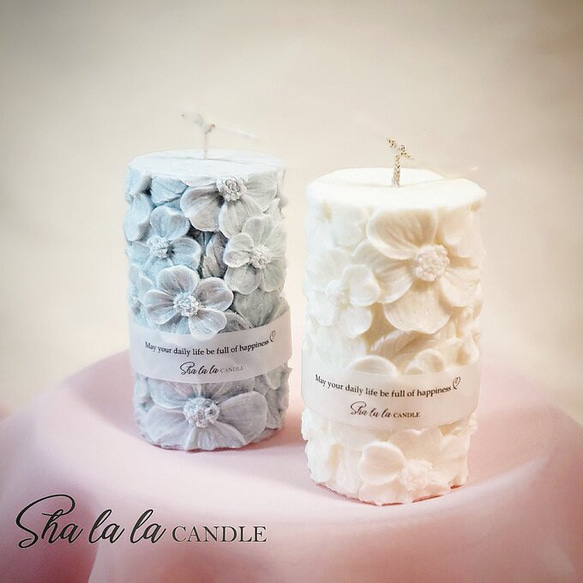 【Palm type】 Flower Candle ~フラワー キャンドル パームタイプ~ キャンドル・キャンドルホルダー Sha la la CANDLE 通販 15010247 ...