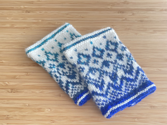 本当のあたたかさ 手編みリストウォーマー 手袋・ミトン Viking Knitter 通販 15028831｜Creema(クリーマ)