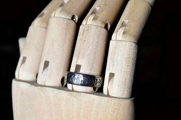 生まれた年のコインでペアリングお作りします （ラッキーアイテム） 指輪・リング type2rings 通販 15033469｜Creema(クリーマ)