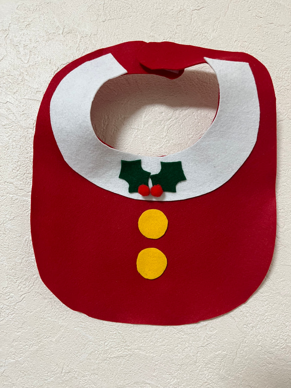 クリスマスベビースタイ スタイ・よだれかけ mirai 通販 15042154｜Creema(クリーマ)